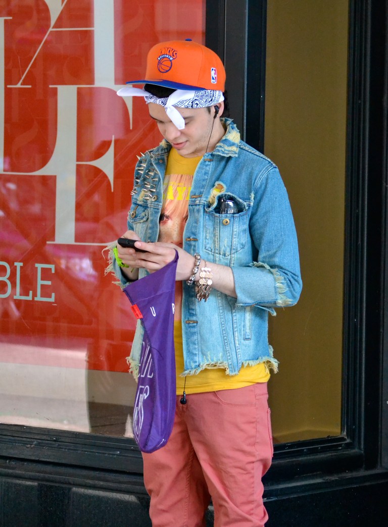 Street Corner Colorblocking